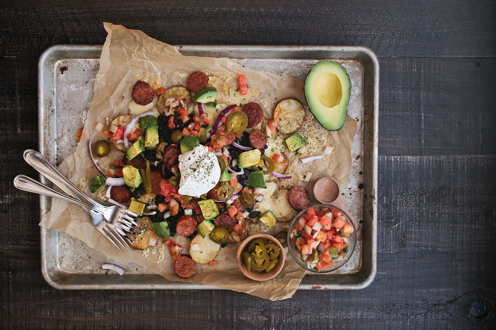 Loaded Potato Raclette Nachos - Emmi USA
