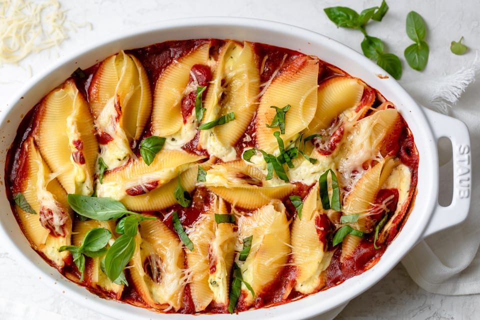 Cheese Stuffed Shells - Emmi USA
