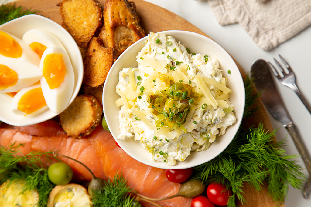 Leek and Gruyère Cream Cheese - Emmi USA